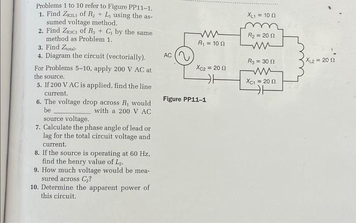 Solved Problems 1 To 10 Refer To Figure Pp11 1 1 Find 