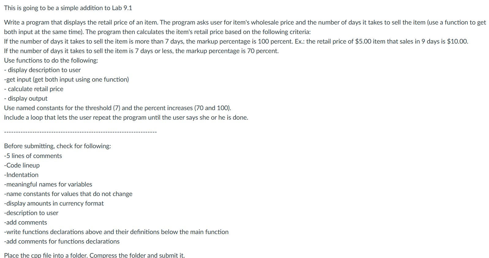 Solved here is the "9.1" ﻿code#include #include // ﻿Include | Chegg.com