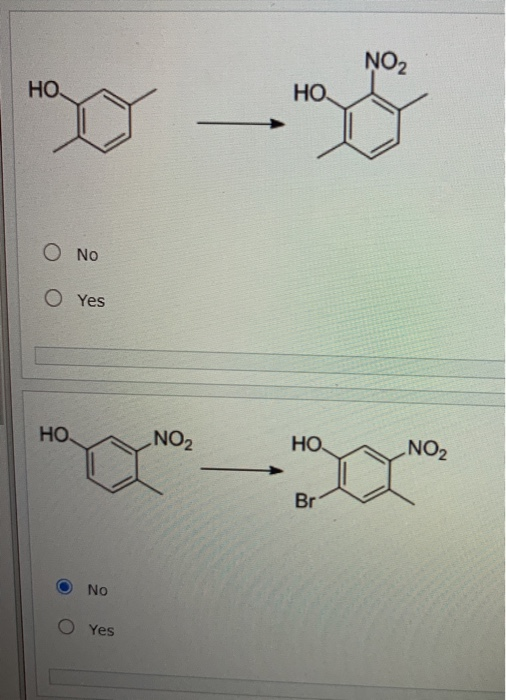 Solved Question 14 Which reaction(s) require a blocking | Chegg.com