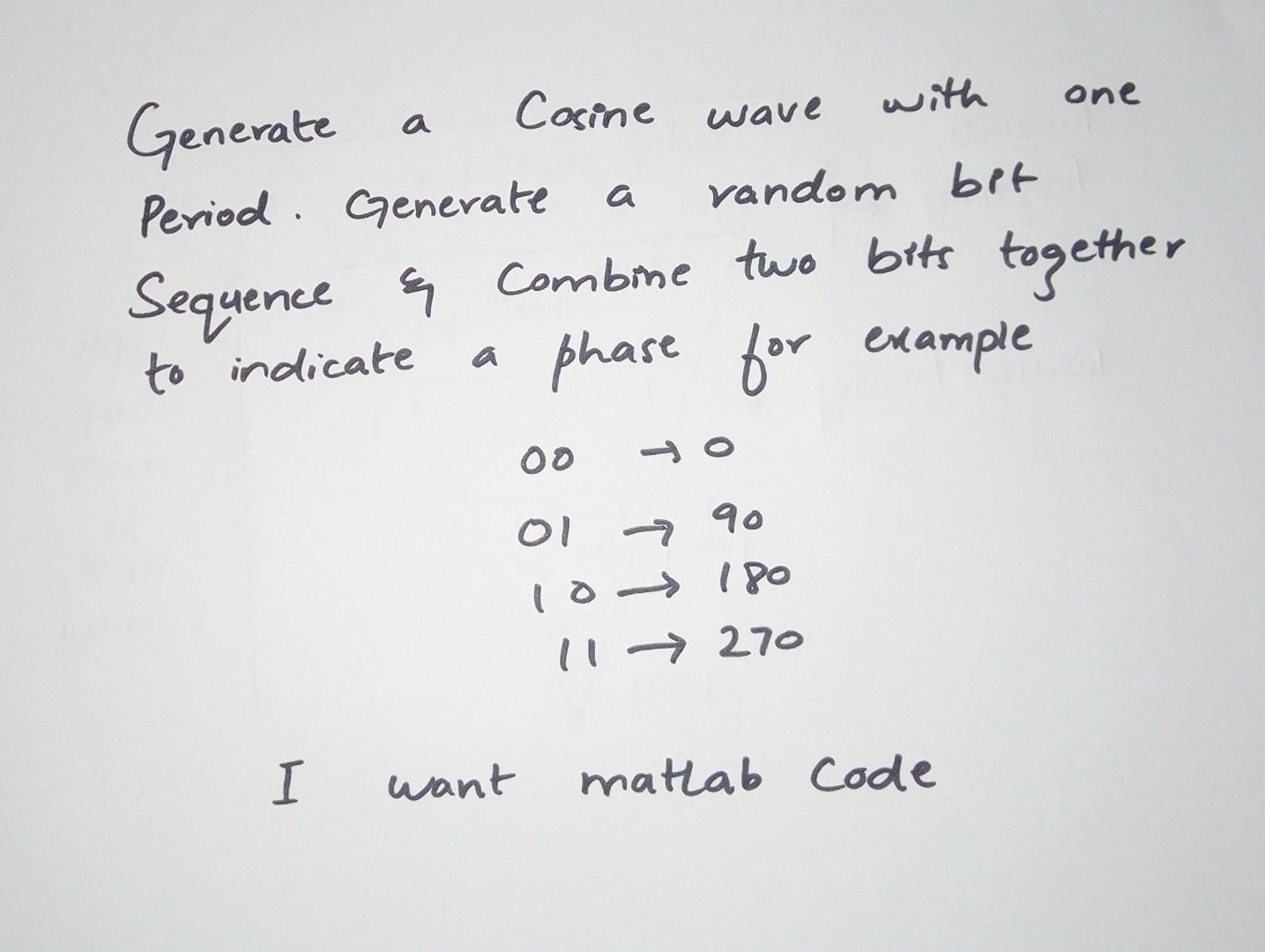 Solved i want this to be implement in matlab i want a code. | Chegg.com