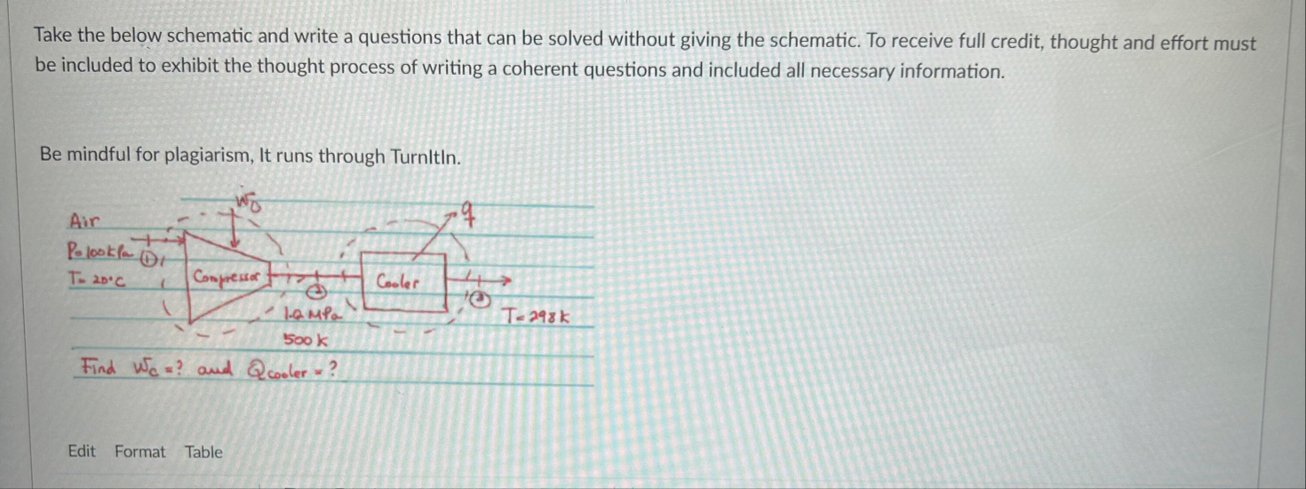 Solved Take the below schematic and write a questions that | Chegg.com