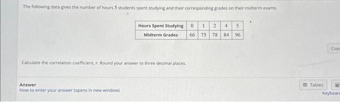 Solved The following data gives the number of hours 5 | Chegg.com Solved The following data gives the number of hours 5 | Chegg.com