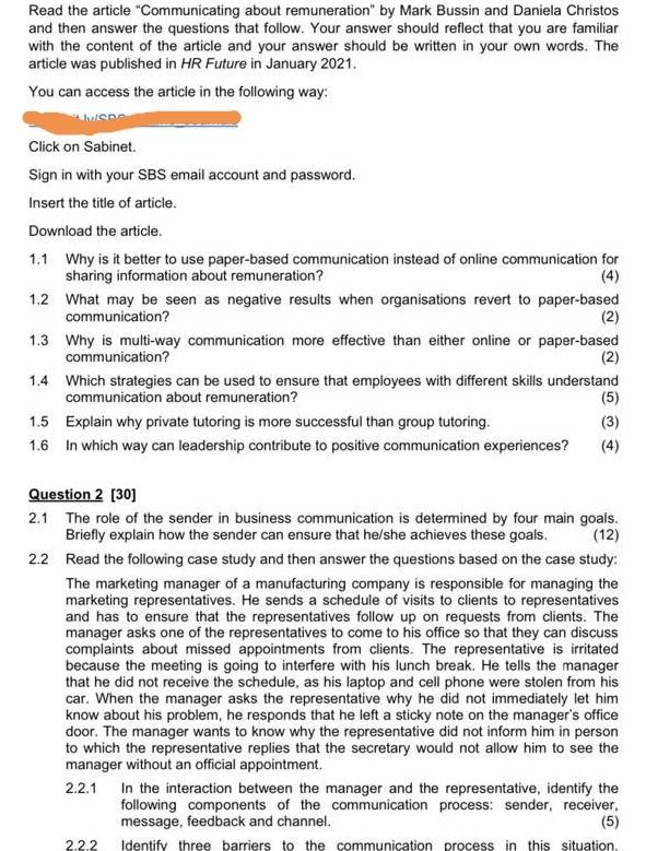 Insert the title of article. Download the article. | Chegg.com