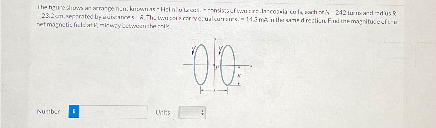 Solved The figure shows an arrangement known as a Helmholtz | Chegg.com
