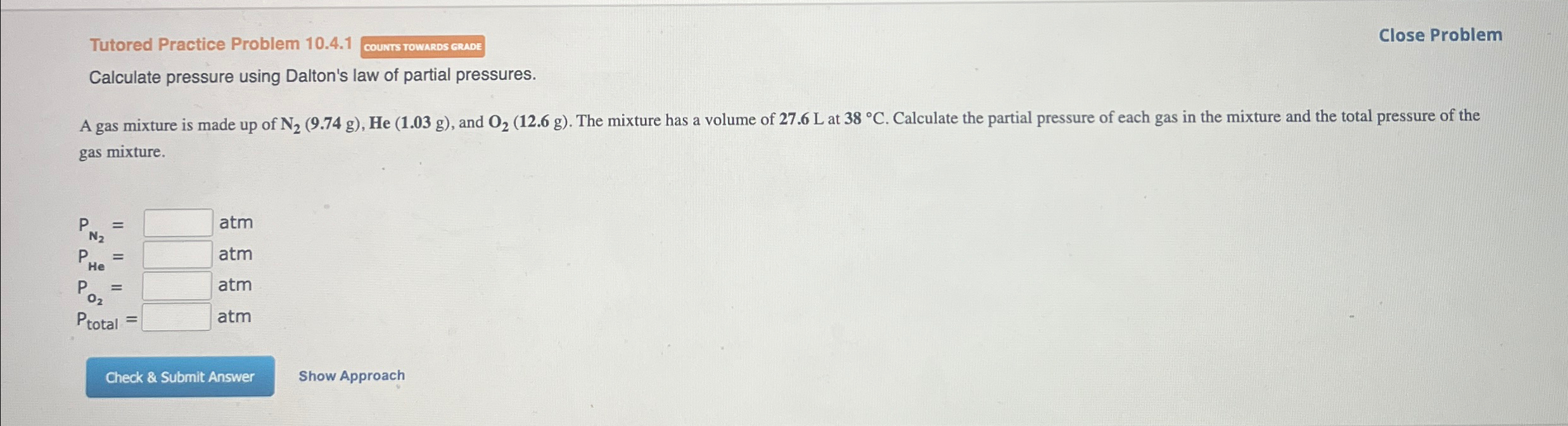 Solved Tutored Practice Problem 10.4.1Close ProblemCalculate | Chegg.com Solved Tutored Practice Problem 10.4.1Close ProblemCalculate | Chegg.com