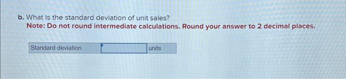 Solved Problem 13-2 (Algo) Expected value and standard | Chegg.com