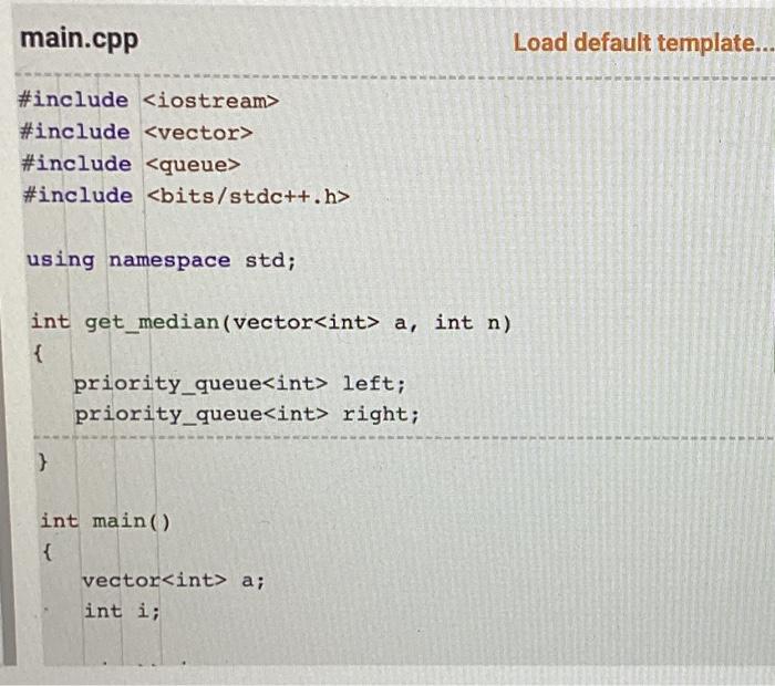 Solved c++ The code that should be used is shown first and | Chegg.com
