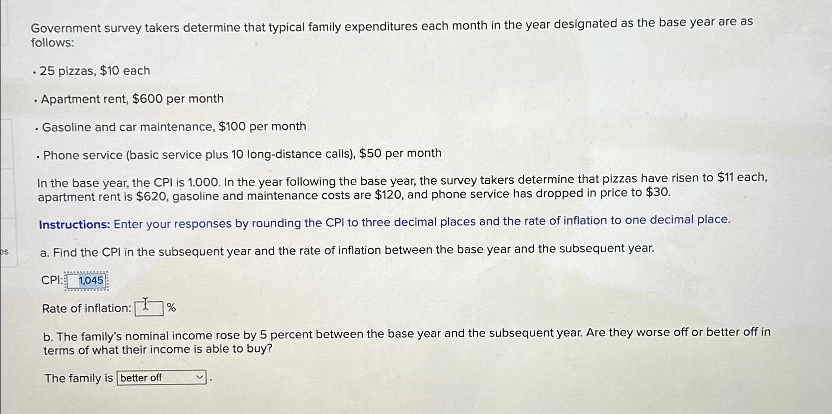 Solved Government survey takers determine that typical | Chegg.com