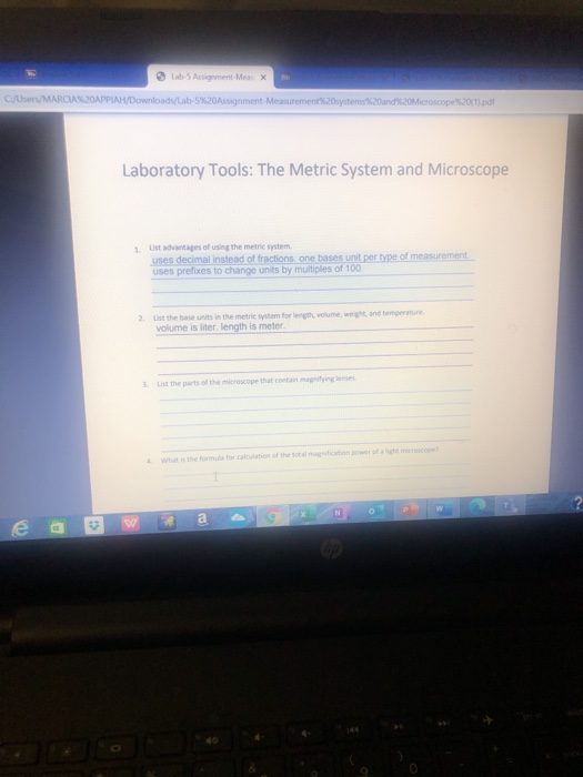 Solved POST-LABORATORY ASSIGNMENT 1. Organize the following | Chegg.com