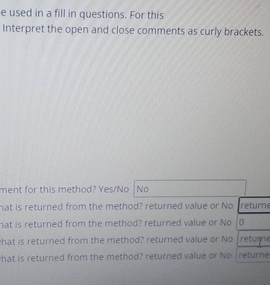 Solved The Curly Bracket Used In Java To Enclose Units Of 