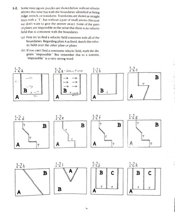 Solved Only parts 1-2b, 1-2d, 1-2e, & 1-2i 1-2a is shown | Chegg.com