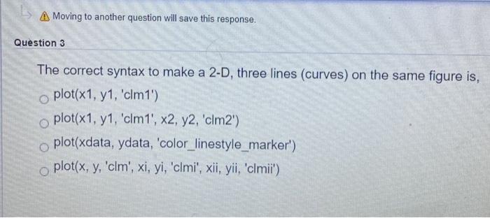 Solved Question 1 To Plot Sinx Ranging From Pi To Pi Using 