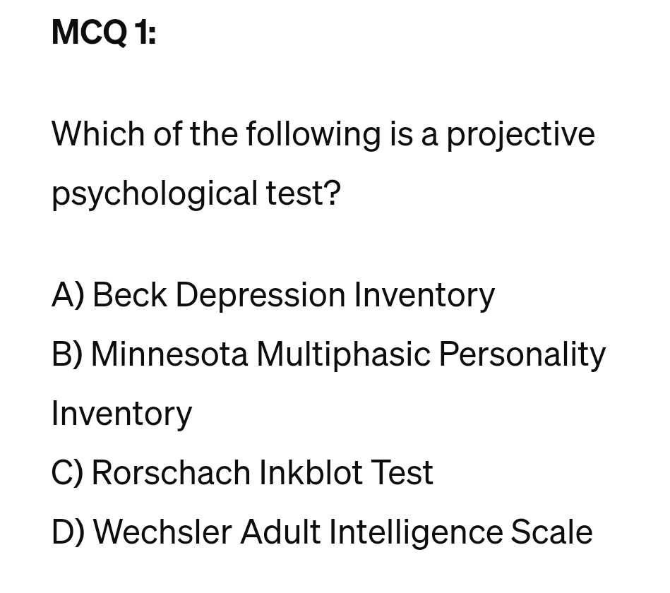 Solved MCQ 1:Which of the following is a projective | Chegg.com