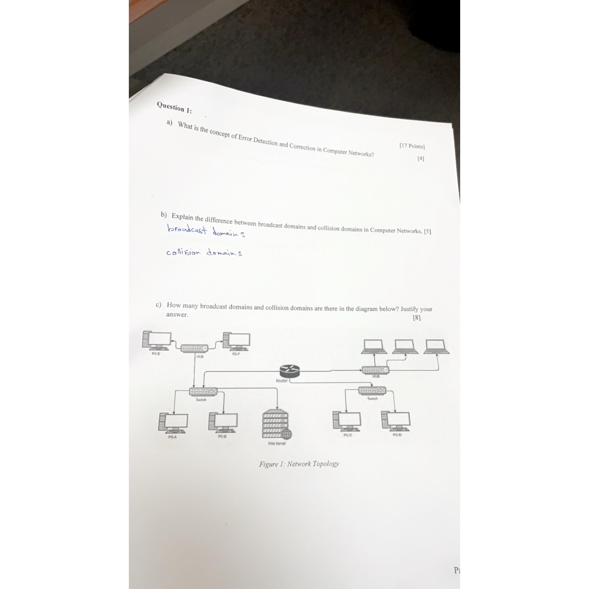 Solved [17 ﻿Points]Question 1:a) ﻿What is the concept of | Chegg.com