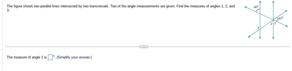 The figure shows two parallel lines intersected by | Chegg.com