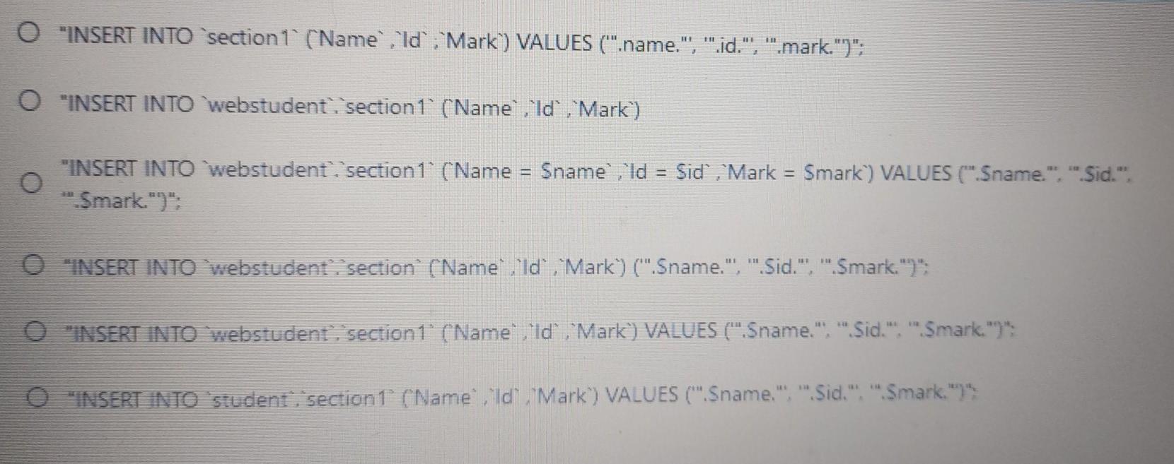 Solved 21 Which Of The Following Is The Correct Javascript