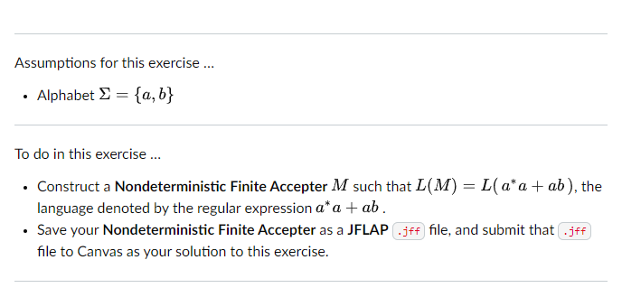 Solved Construct a Nondeterministic Finite Accepter M such | Chegg.com