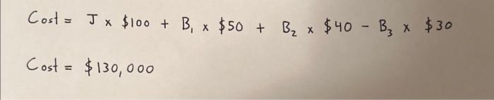 Solved How would I solve for J and the 3 B variables? What | Chegg.com
