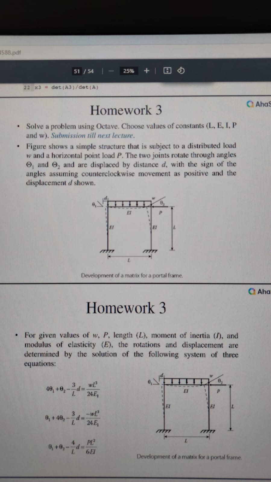 Solved Homework 3Solve a problem using Octave. Choose values | Chegg.com