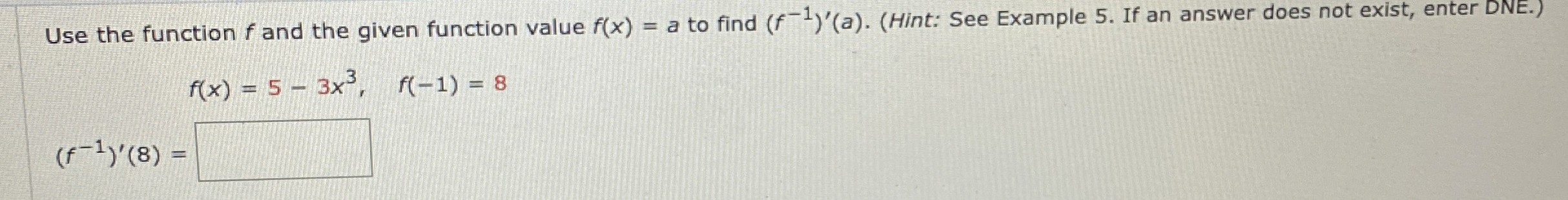 Solved Use the function f ﻿and the given function value | Chegg.com