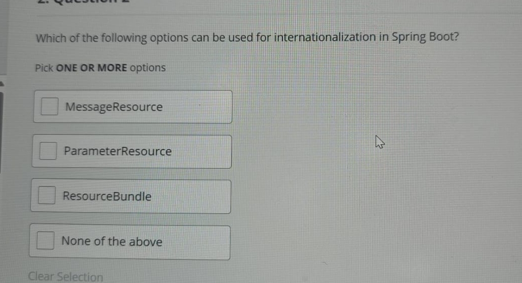 Solved Which of the following options can be used for | Chegg.com