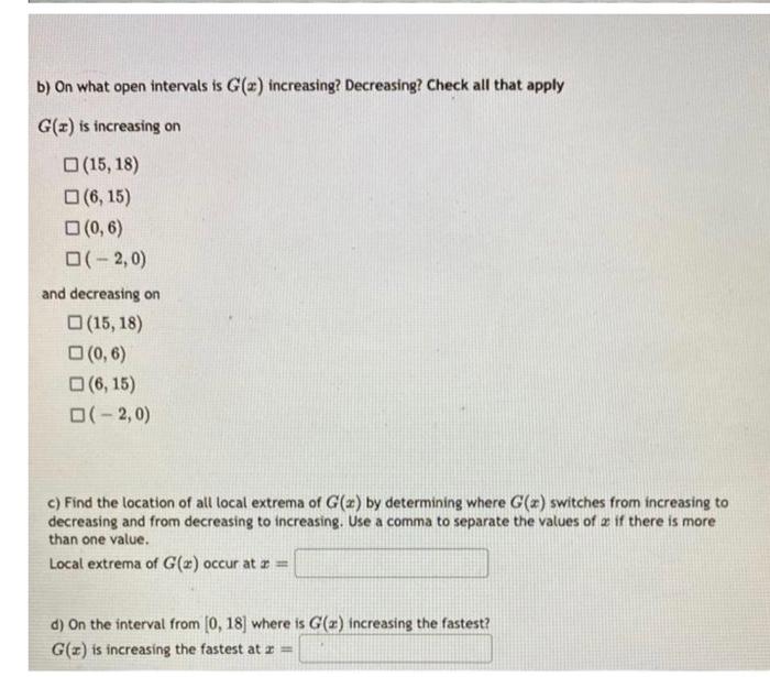 Solved g is a piecewise function composed of line segments | Chegg.com