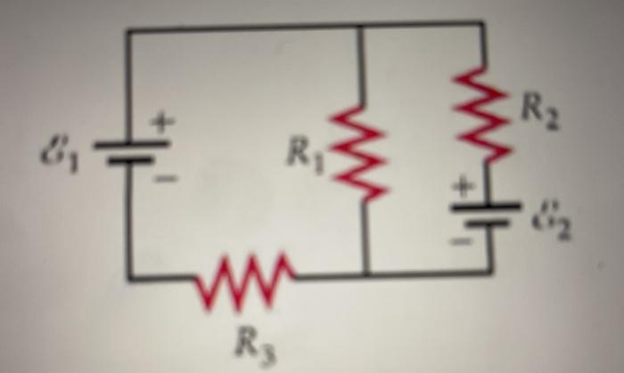 Solved find the current through R1, R2 and R3 if R1 = 30, R2 | Chegg.com