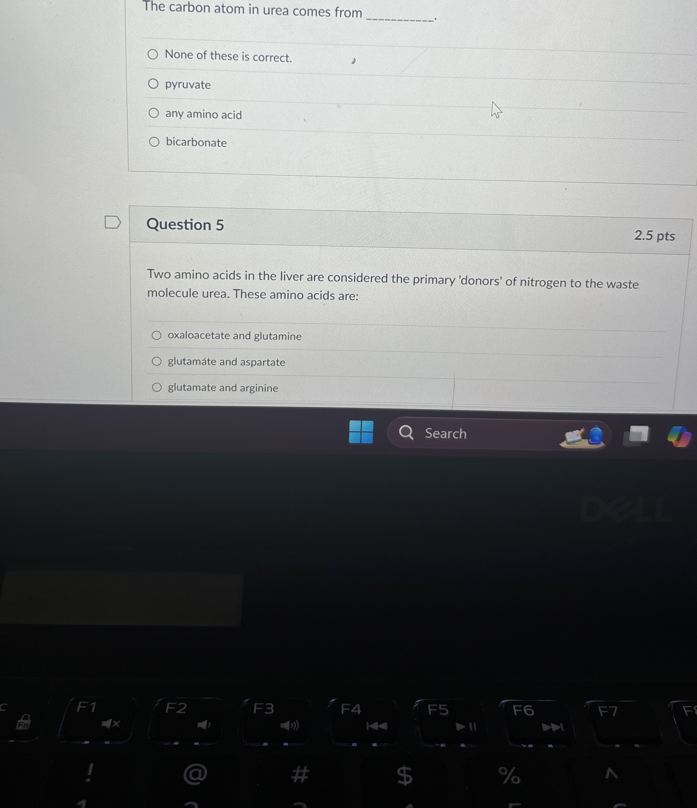 Solved The carbon atom in urea comes fromNone of these is | Chegg.com
