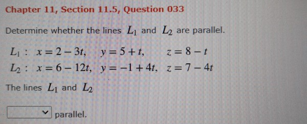Solved Chapter 11, Section 11.5, Question 033 Determine | Chegg.com