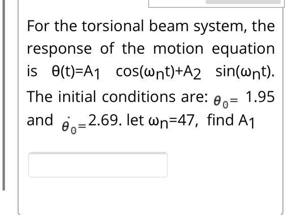 Solved The spring constant of a cantilever beam with an end | Chegg.com