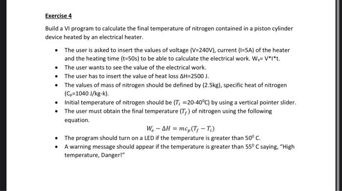 Solved Please Solve The Following Problem Using Labview 