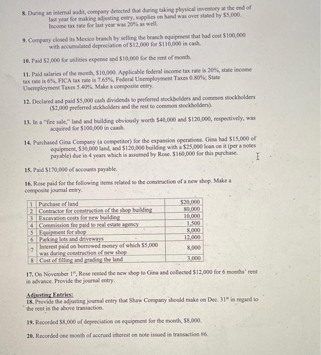 Solved Rose Merchandising Company buys and sells a product | Chegg.com