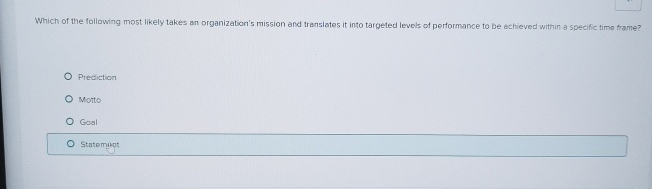 Solved Which of the following most likely takes an | Chegg.com