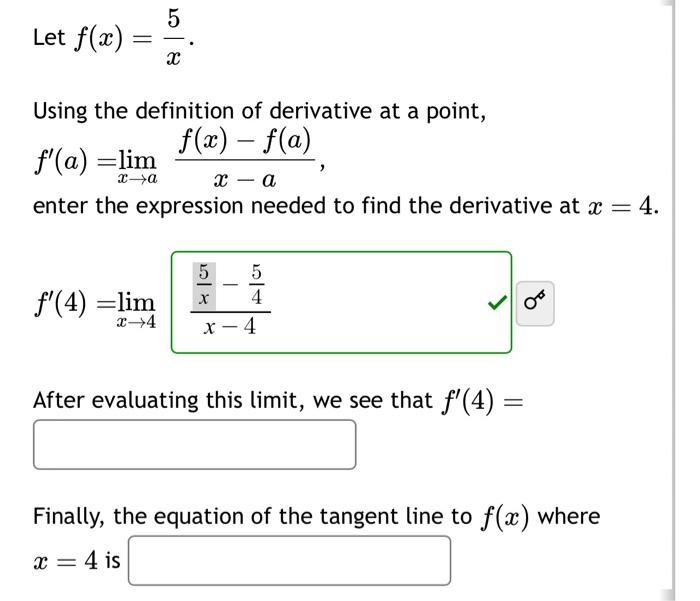 Solved Let f(x)=9x. Using the definition of derivative at a | Chegg.com