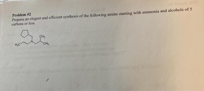 Solved Problem #2 Propose an elegant and efficient synthesis | Chegg.com