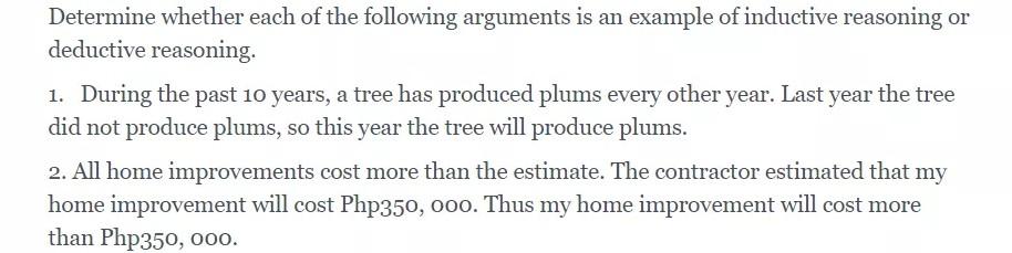 Solved Determine whether each of the following arguments is | Chegg.com