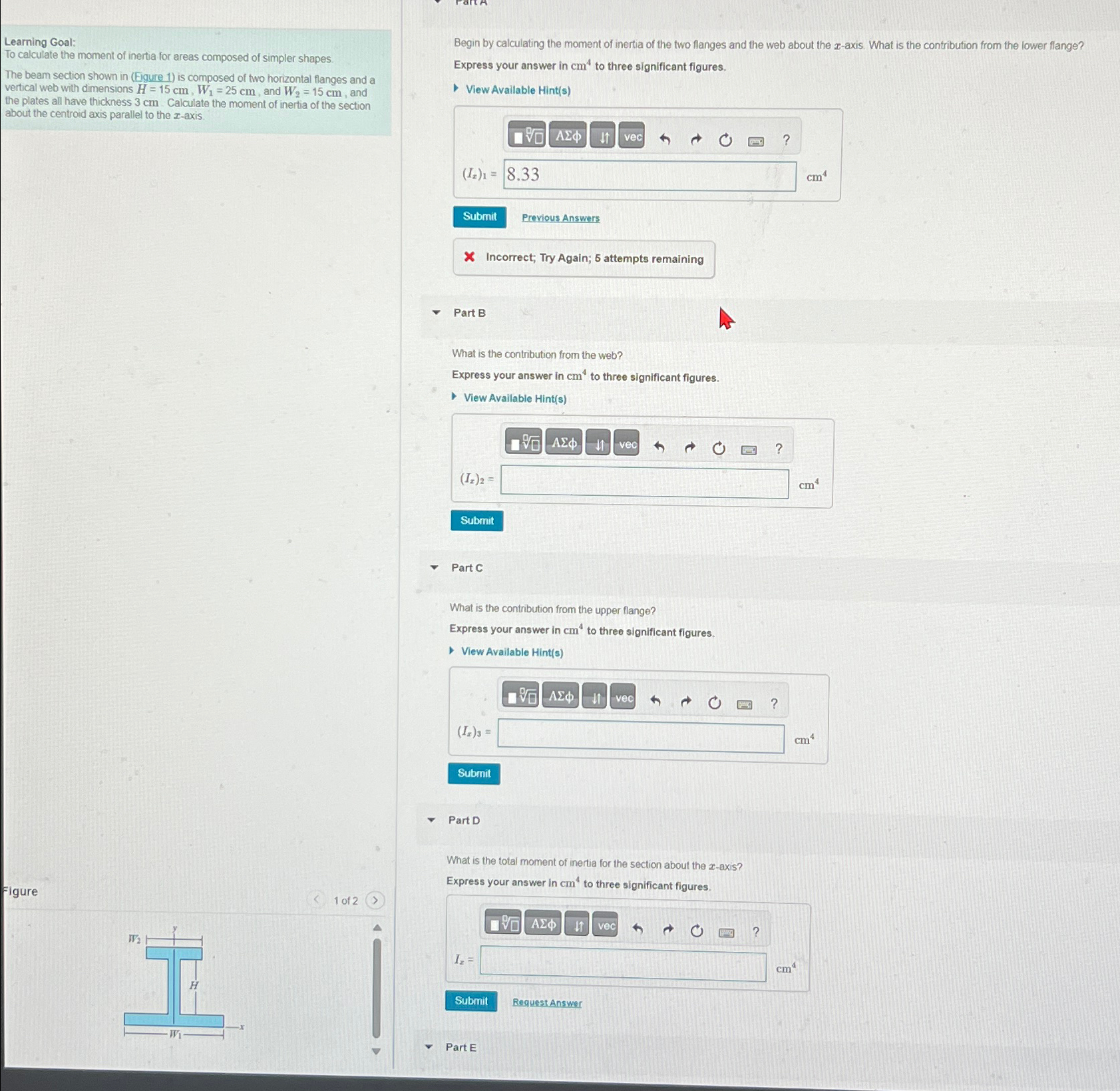 Solved Learning Goal:To calculate the moment of inertia for | Chegg.com