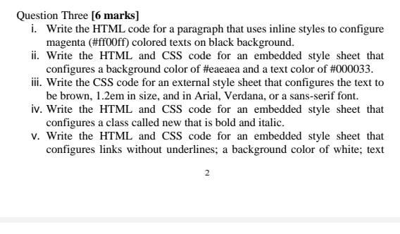 Solved answer all | Chegg.com