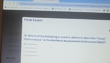 Solved Which of the following is used to define or describe | Chegg.com
