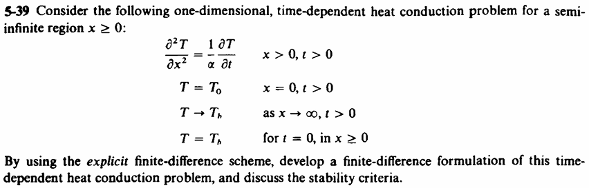 Solved 5-39 ﻿Consider the following one-dimensional, | Chegg.com