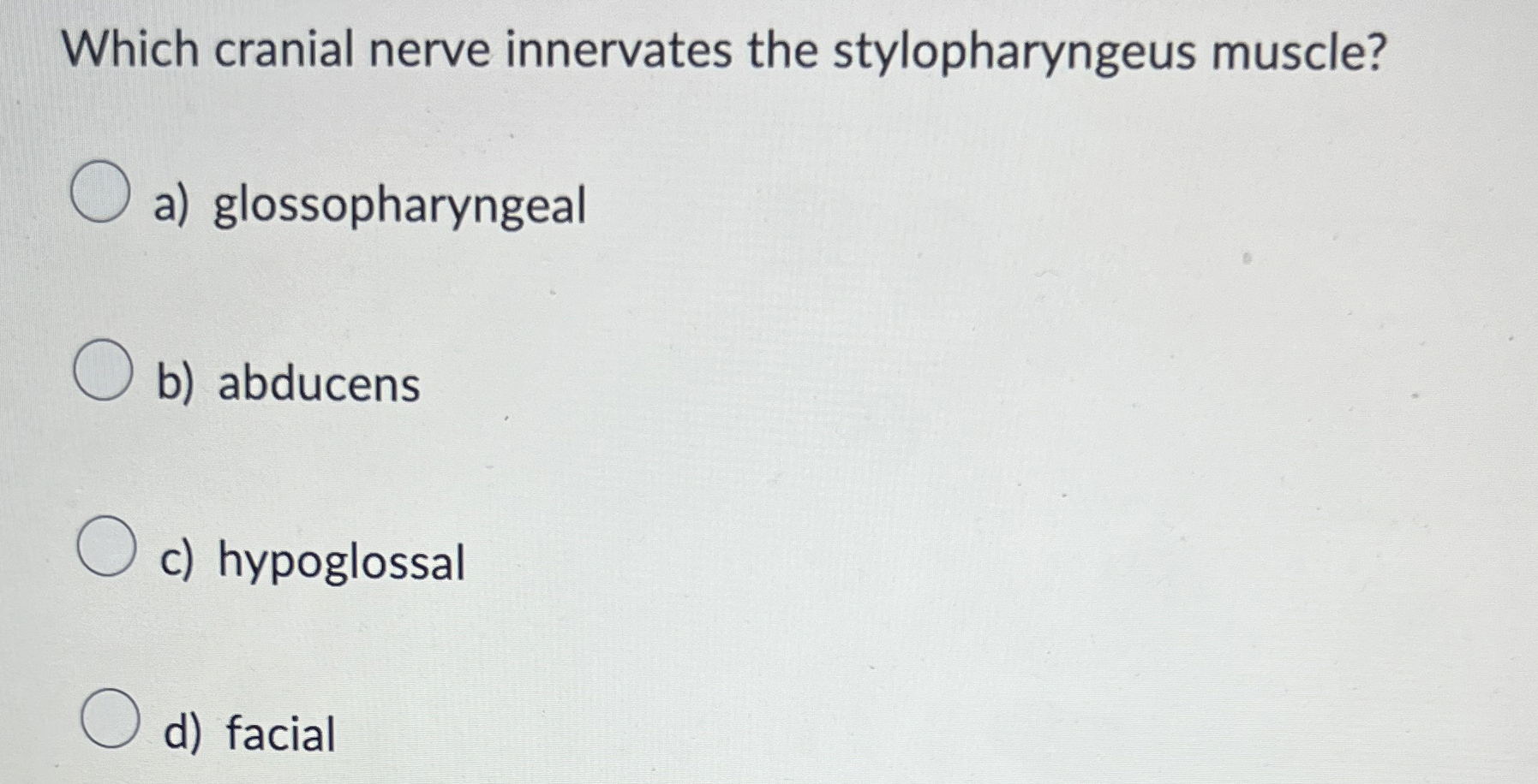 High Quality SOLUTION Which cranial nerve innervates the ...