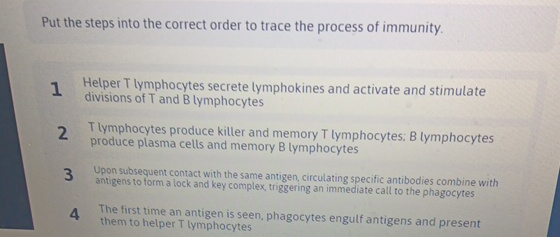 Solved Put the steps into the correct order to trace the | Chegg.com