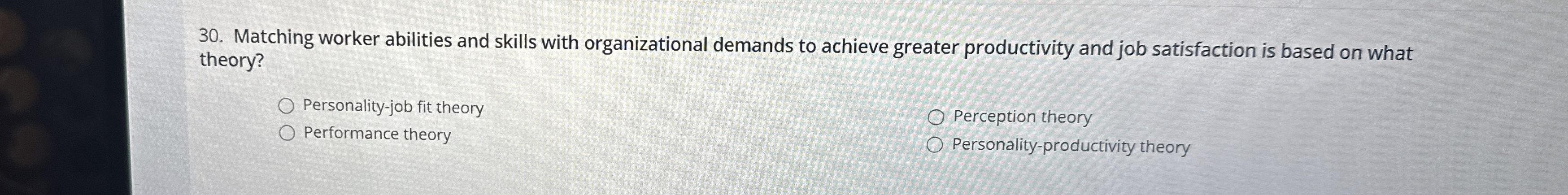 Matching worker abilities and skills with | Chegg.com