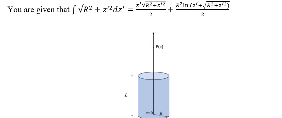 Solved Find the potential created at point P by the | Chegg.com