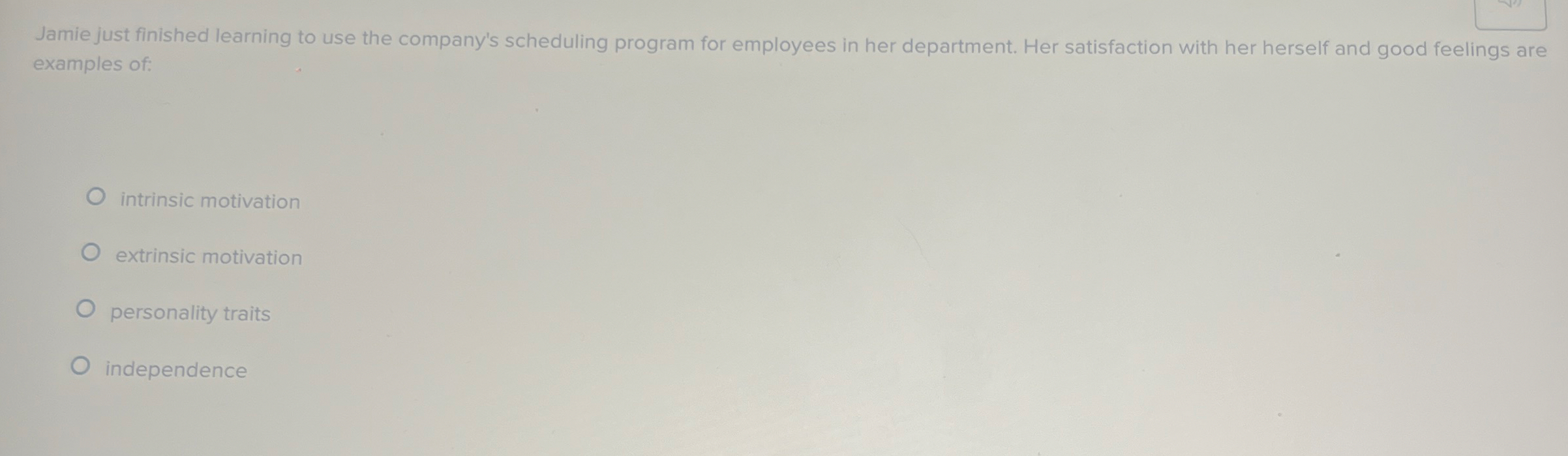 Solved Jamie just finished learning to use the company's | Chegg.com