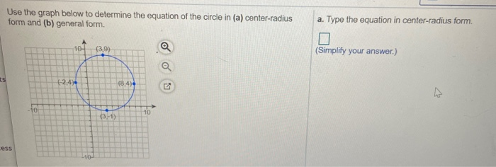Solved Use the graph below to determine the equation of the | Chegg.com