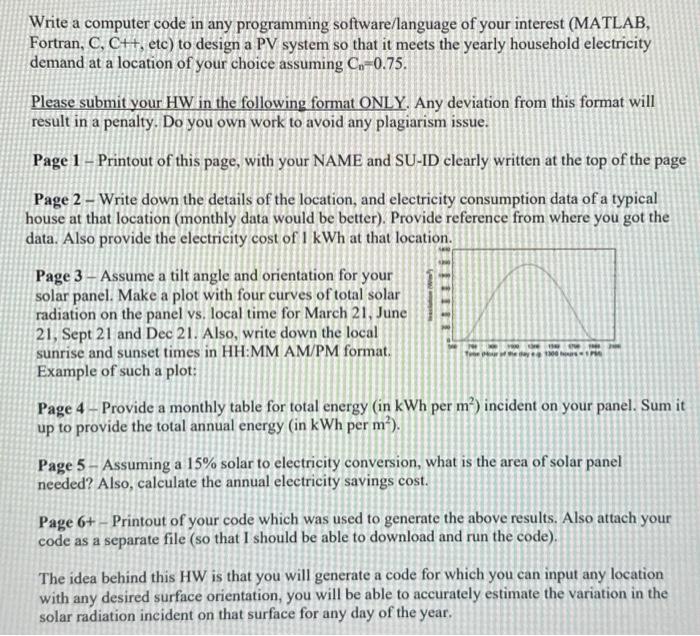 Solved Write a computer code in any programming | Chegg.com