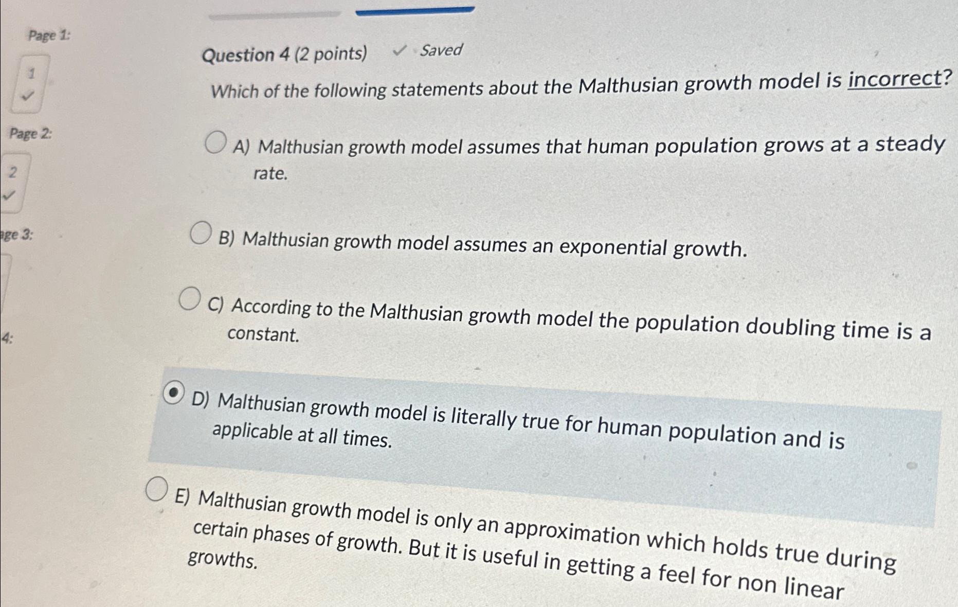 Solved Page 1:Question 4 (2 points) SavedWhich of the | Chegg.com Solved Page 1:Question 4 (2 points) SavedWhich of the | Chegg.com