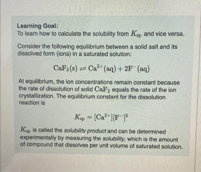 Solved Learning Goal: To learn how to calculate the | Chegg.com