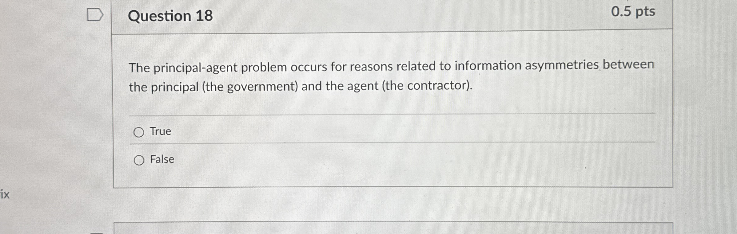 High Quality SOLUTION Question 180.5 ﻿ptsThe principal-agent problem occurs | Chegg.com
